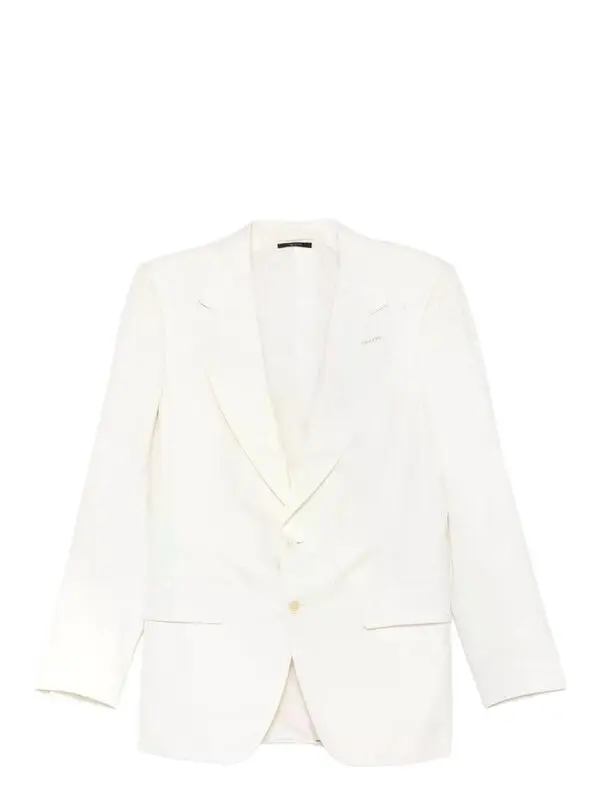 TOM FORD Side-strap Single-breasted Suit - White