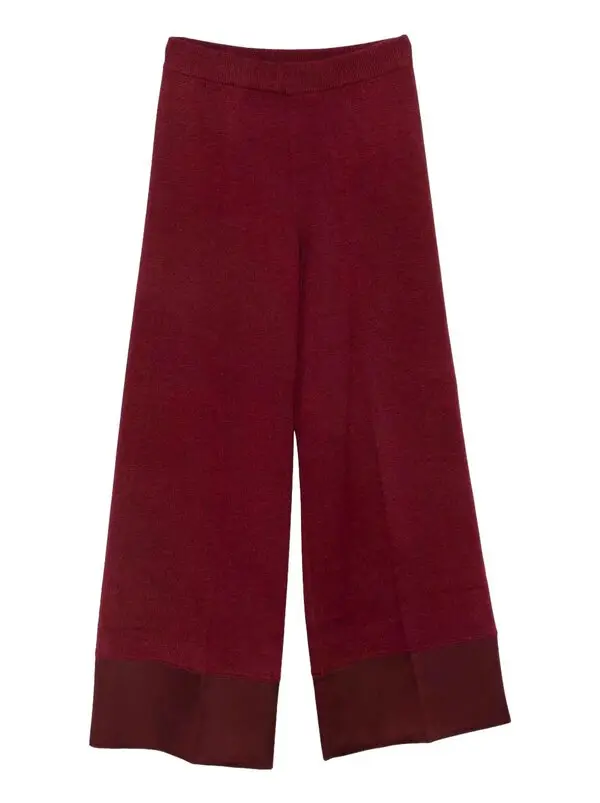 TWINSET Block-panel Trousers - Pink