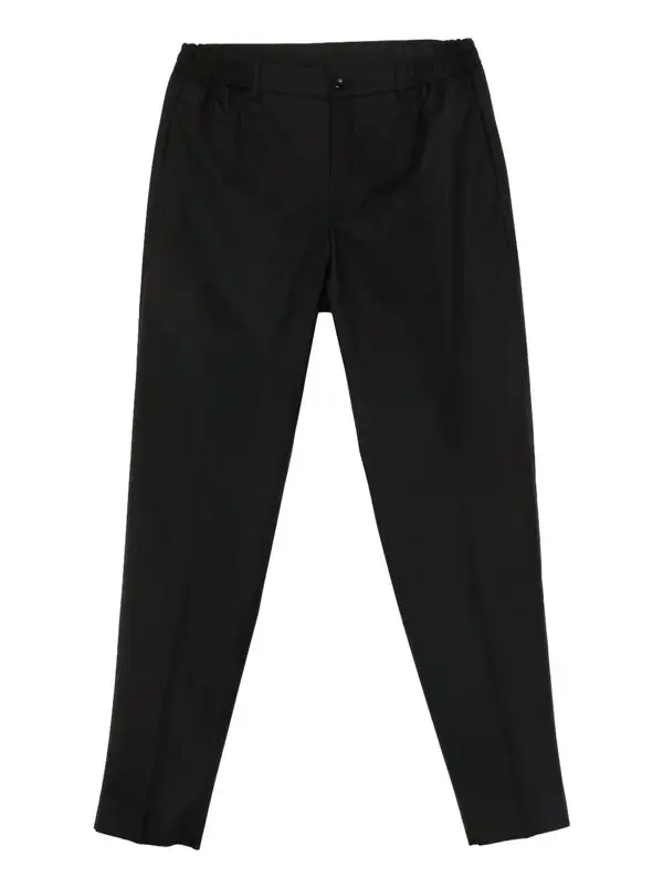 Tagliatore Elasticated-waistband Trousers - Black