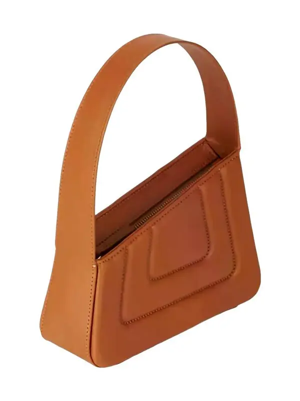 DESTREE Albert U-shape Panelled Shoulder Bag - Brown