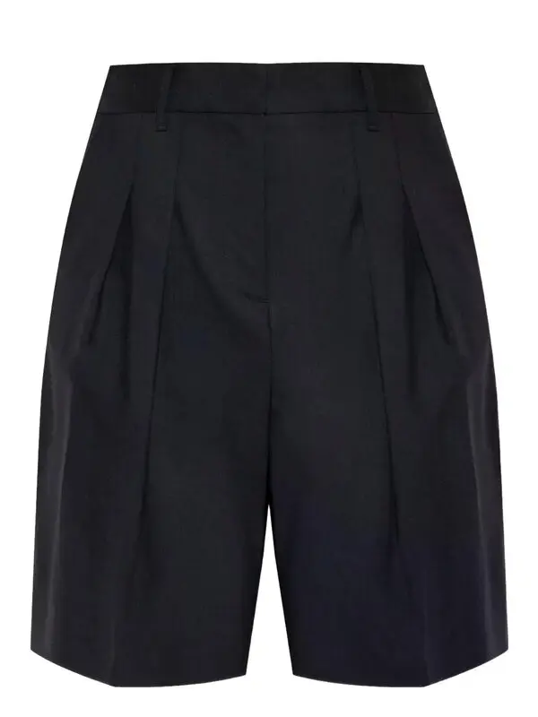 IRO PARIS Pleated Shorts - Black