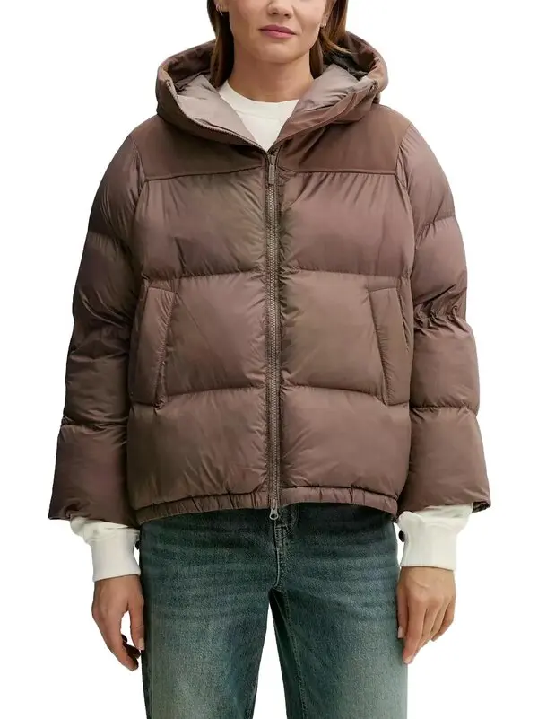 BOMBOOGIE Nagoja Hooded Padded Jacket - Brown