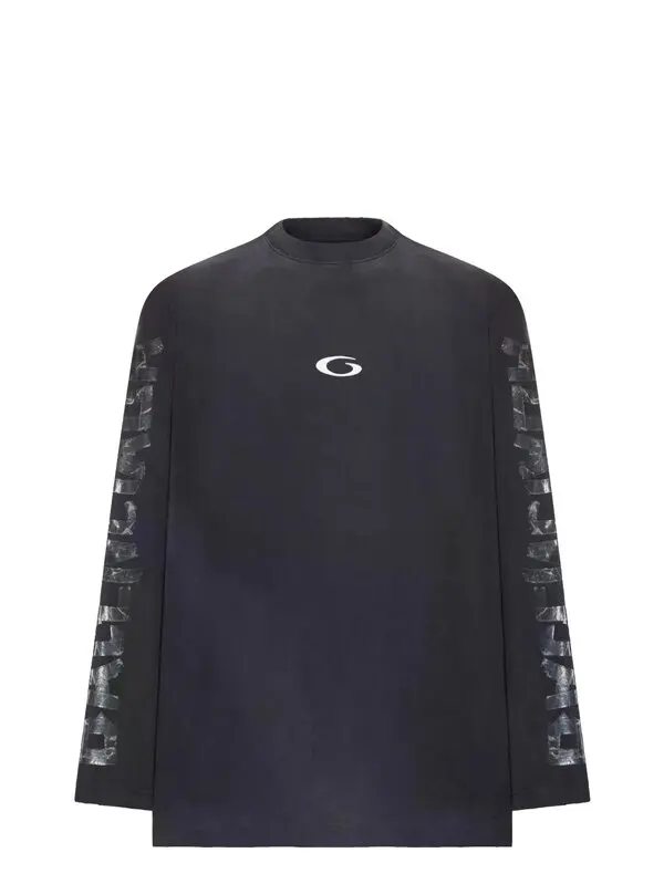 Balenciaga Long-sleeve T-shirt - Black