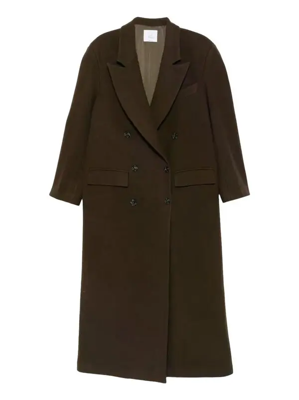 LE SULLY STUDIO Double-breasted Coat - Brown