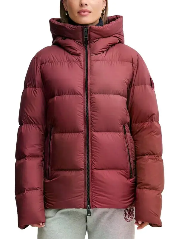 BOMBOOGIE Helsinki Hooded Padded Jacket - Red