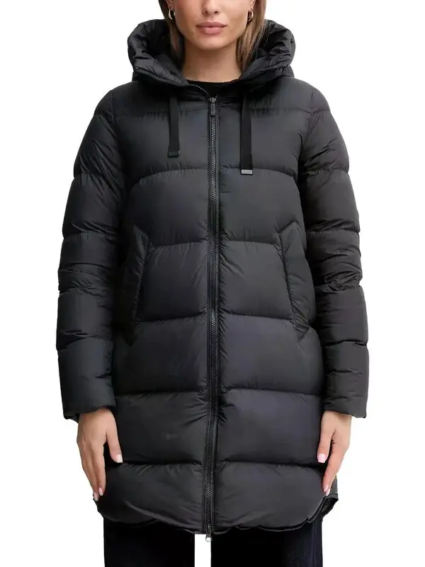 BOMBOOGIE Geneva Hooded Padded Coat - Black