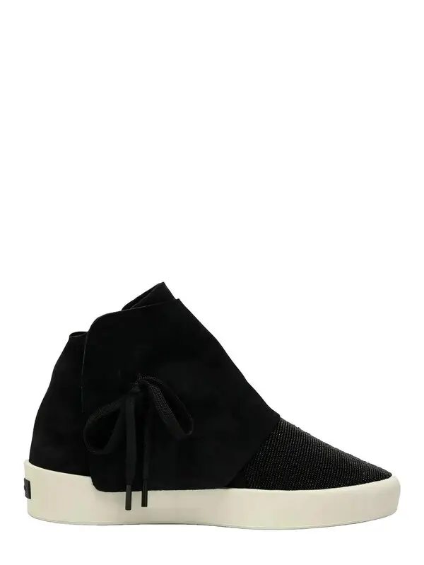 Fear Of God Bead-detail Lace-up Sneakers - Black