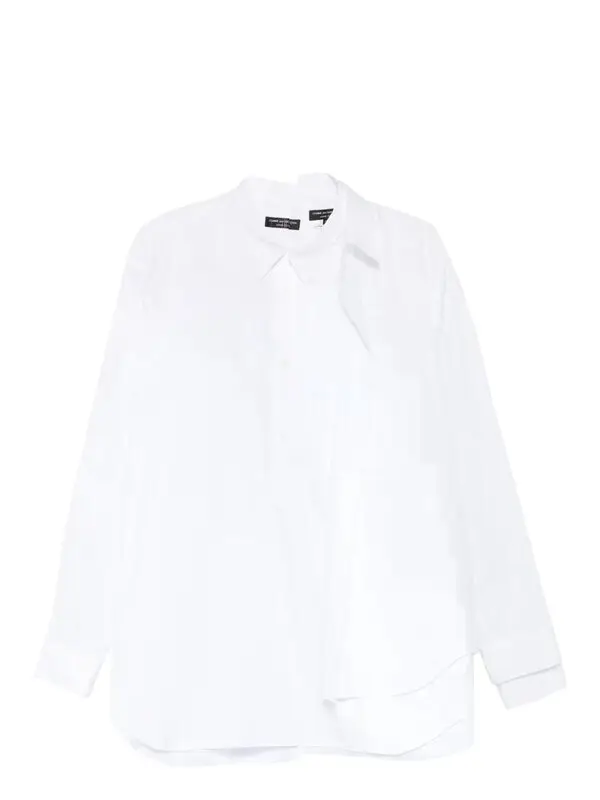 Comme Des Garçons Layered Shirt - Light And Natural