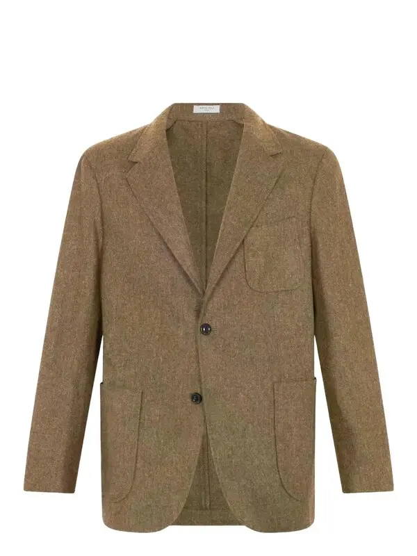 Boglioli Patch-pocket Two-button Blazer - Neutrals