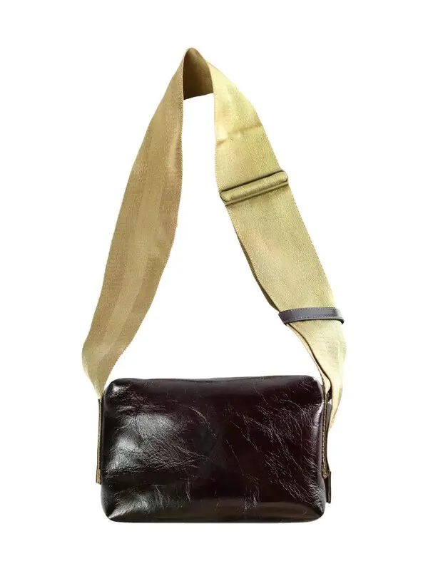 UMA WANG Leather Shoulder Bag - Brown