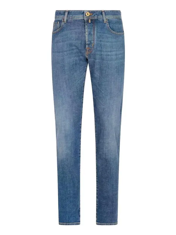 Jacob Cohen Button Jeans - Blue