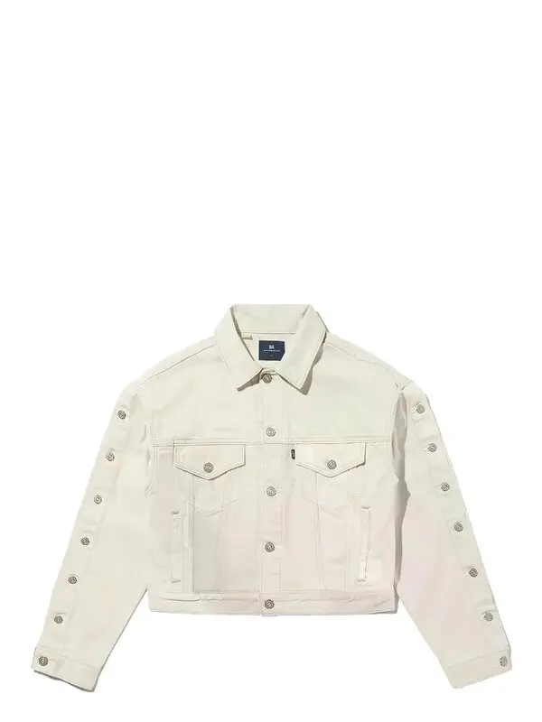 LEVI'S Shank Button-fastening Jacket - White