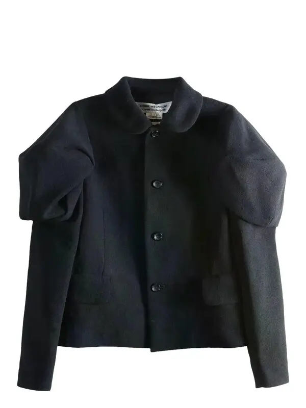 Comme Des Garçons Puff Sleeve Blazer - Black