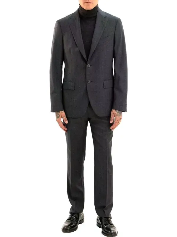 Boglioli Pin-stripe Suit - Grey