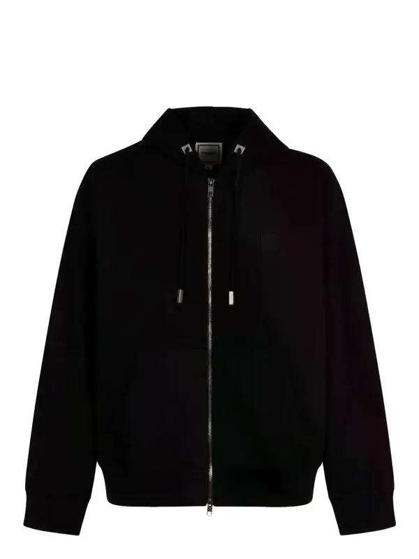 WOOYOUNGMI Hooded Zip Jacket - Black