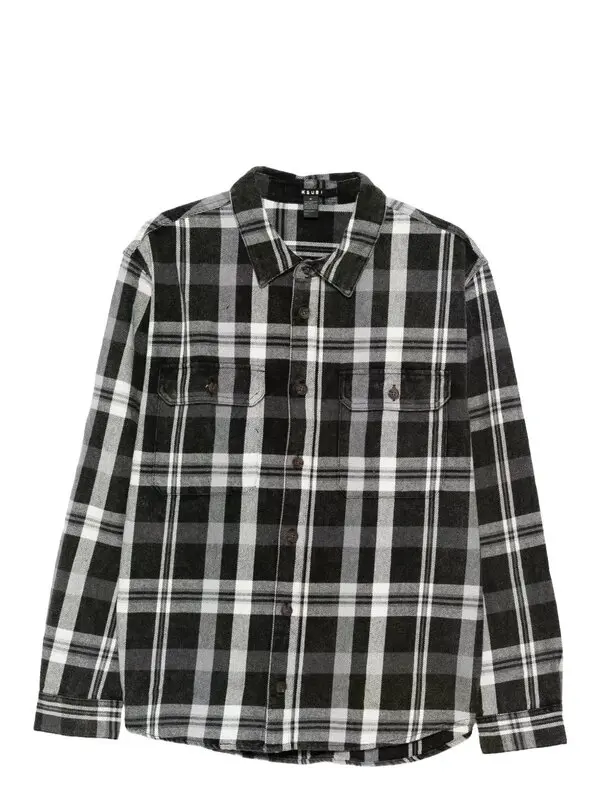 Ksubi Check-pattern Shirt - Black