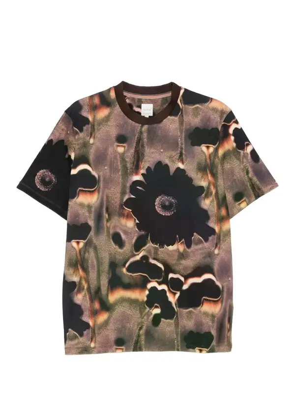 Paul Smith Floral-print T-shirt - Multicolour