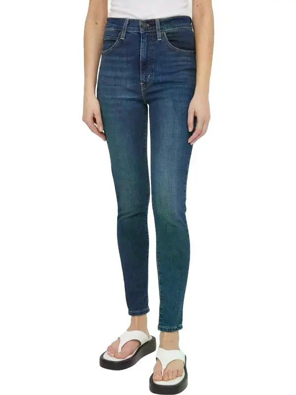 LEVI'S High Rise Skinny Denim Jeans - Blue