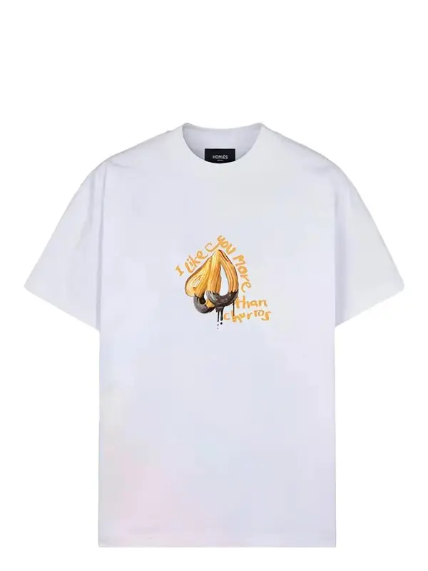 HOMIES MARBELLA Graphic Print T-shirt - White