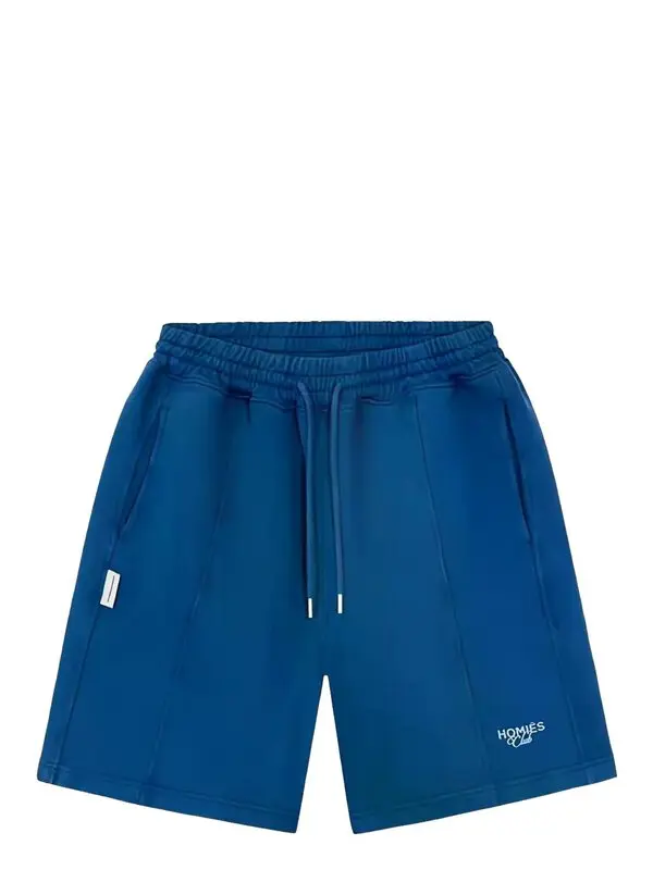 HOMIES MARBELLA Drawstring Panelled Shorts - Blue