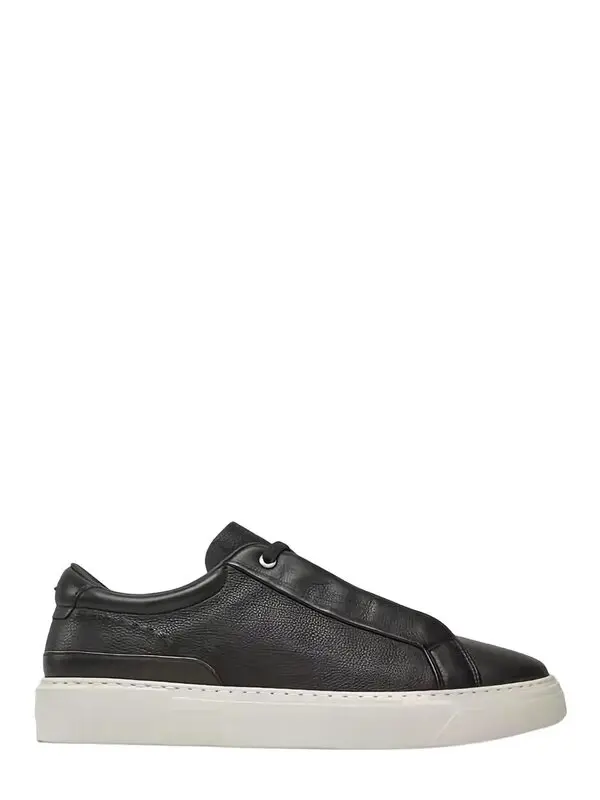 BOSS Gary Leather Sneakers - Black