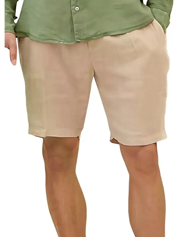 Manebí Positano Drawstring Shorts - Neutrals