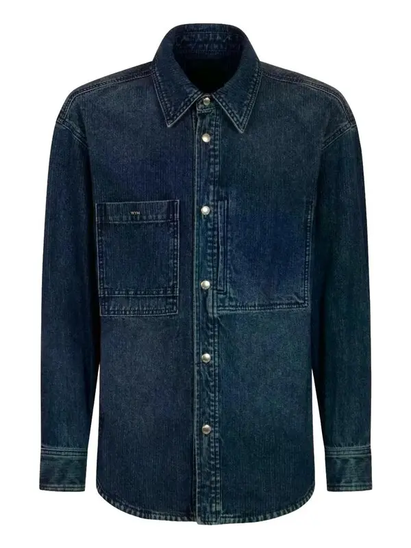 WOOYOUNGMI Pocket Shirt - Blue