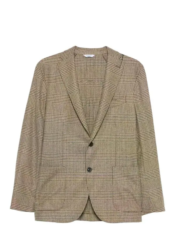 Boglioli Single-breasted Blazer - Neutrals