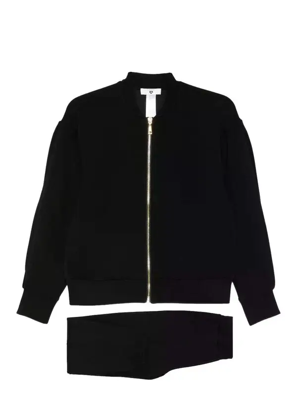 TWINSET Zip-up Bomber Jacket - Black