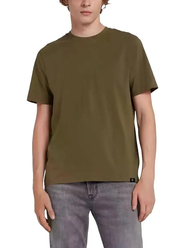7 For All Mankind Crew-neck T-shirt - Green
