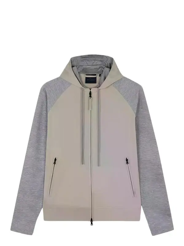 Paul & Shark Hooded Zip Jacket - Neutrals