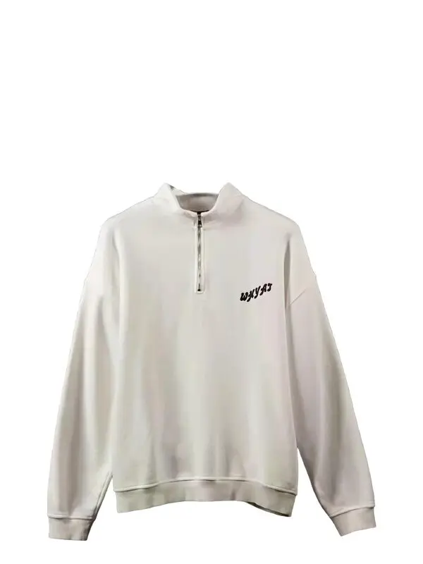 WHYAT Monte-carlo Half-zip Sweatshirt - White