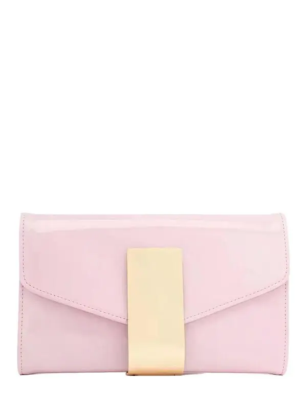 TWENTY FOURHAITCH Flap-design Shoulder Bag - Pink