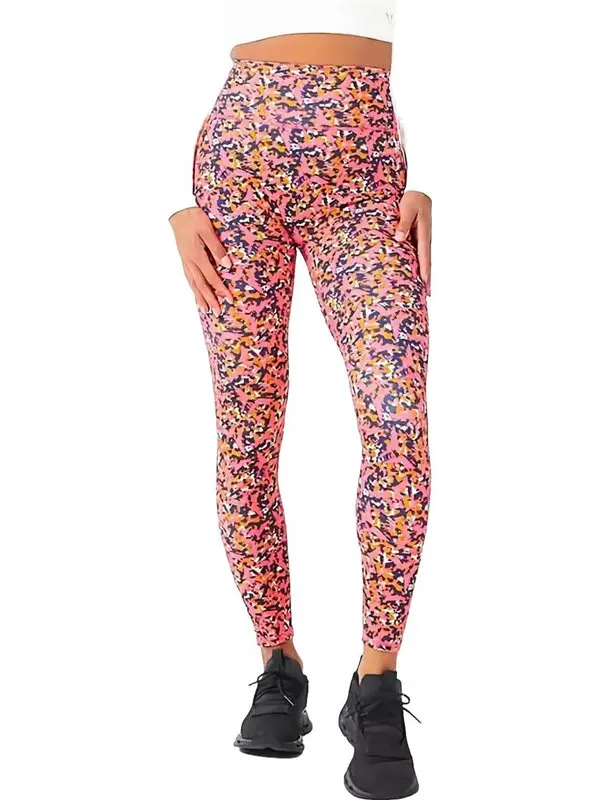 SQUATWOLF Glitch Leggings - Pink
