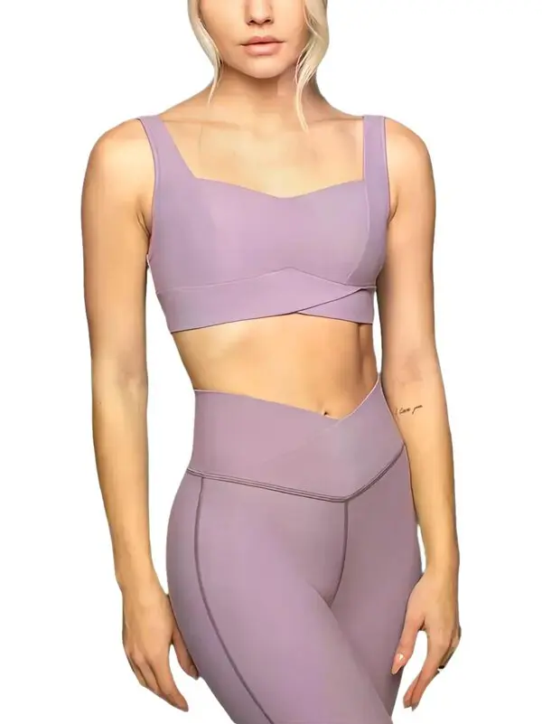 MICHI Volta Longline Bra - Purple