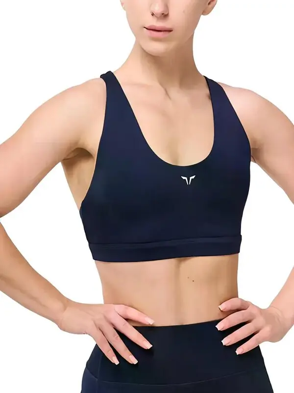SQUATWOLF Crossback Sports Bra - Blue