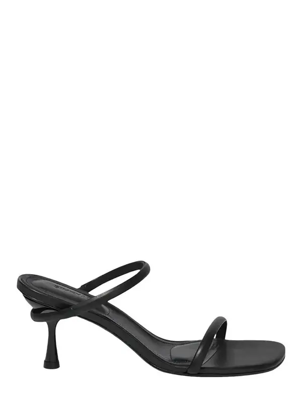 Simkhai 65mm Siren Strap Sandals - Black