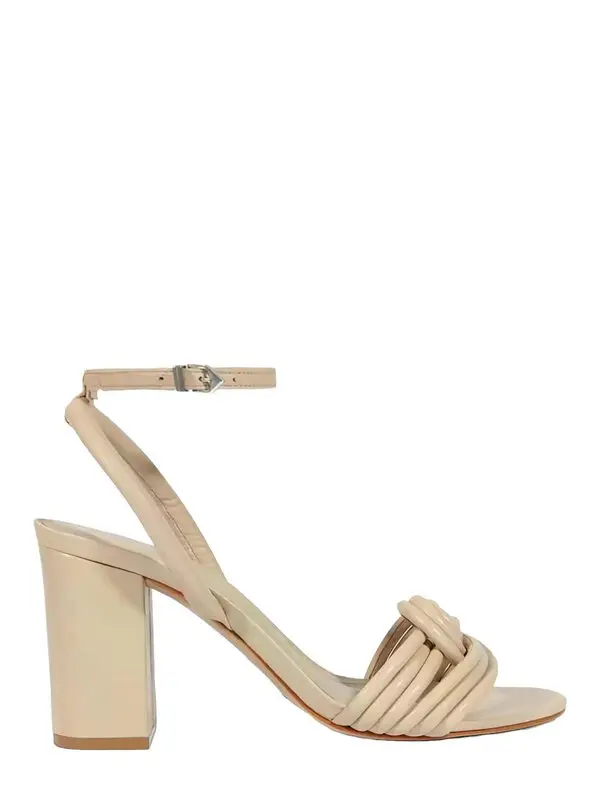 Schutz Bosa Knotted Sandals - Neutrals