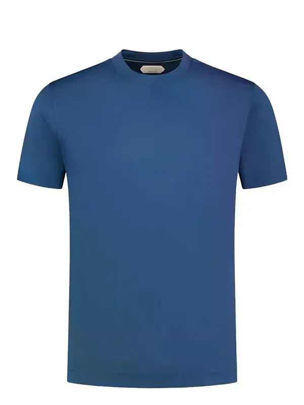 AURELIEN Crew-neck Short-sleeve T-shirt - Blue