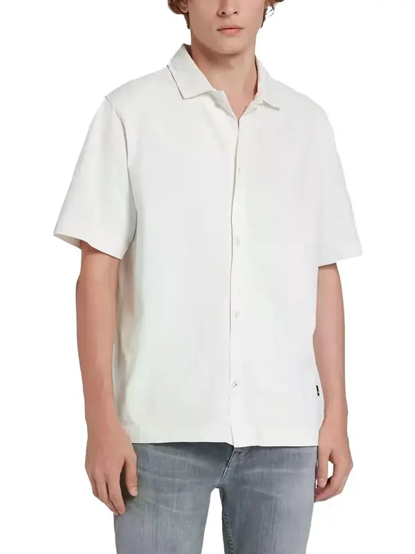 7 For All Mankind Short-sleeve Shirt - White
