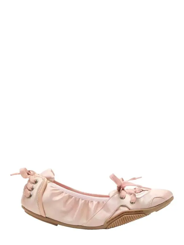 Acne Studios Round-toe Ballet Flats - Pink