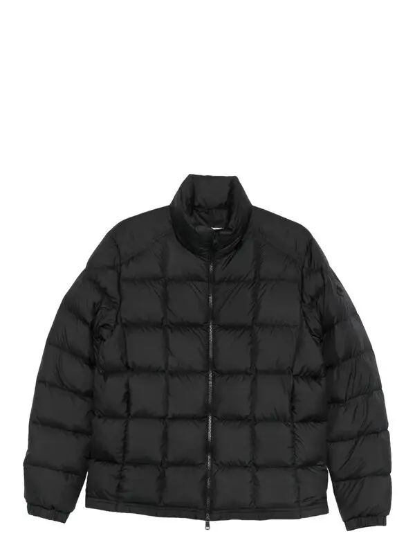 Moncler Eglise Square-quilted Hooded Down Jacket - Black