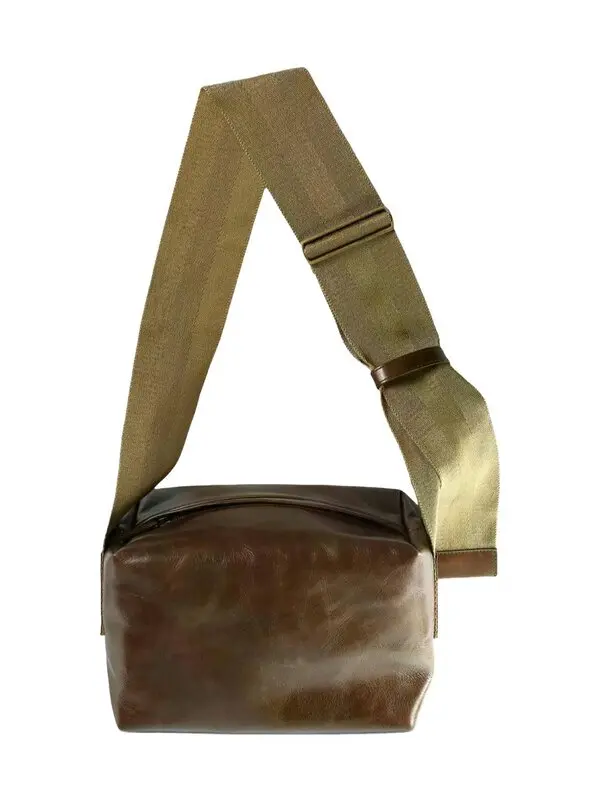 UMA WANG Leather Shoulder Bag - Brown