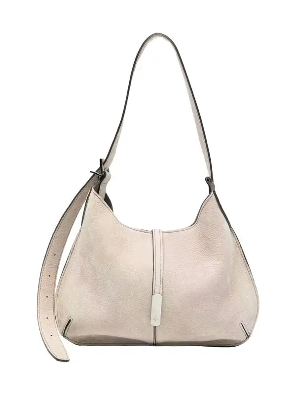 HAGS Leather Shoulder Bag - Neutrals