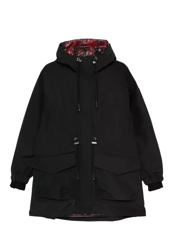 Moose Knuckles Hooded Jacket - Black