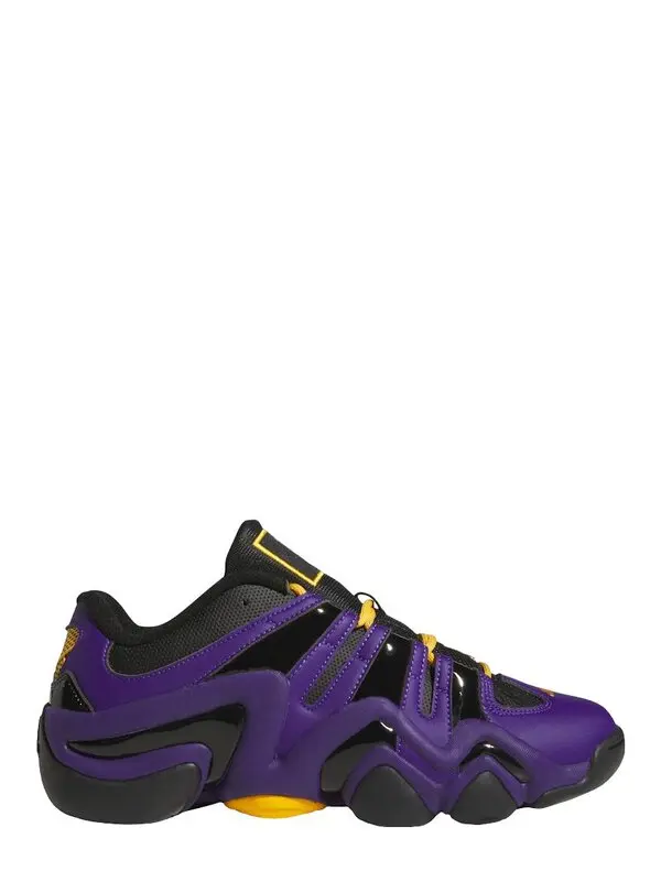 Adidas Crazy Low Prairie View A&m Sneakers - Regal Purple/core Black/team College Gold 2