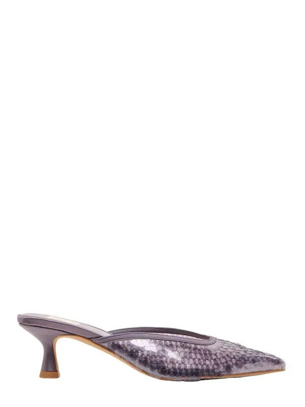 DOLCEVITA Cleo Sequin Mules - Smoke Sequin