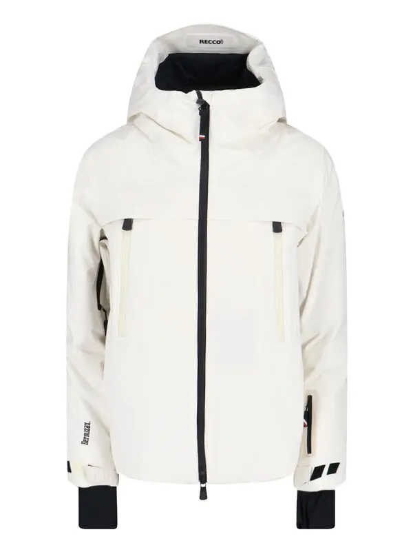 Moncler Chanavey Ski Jacket - White