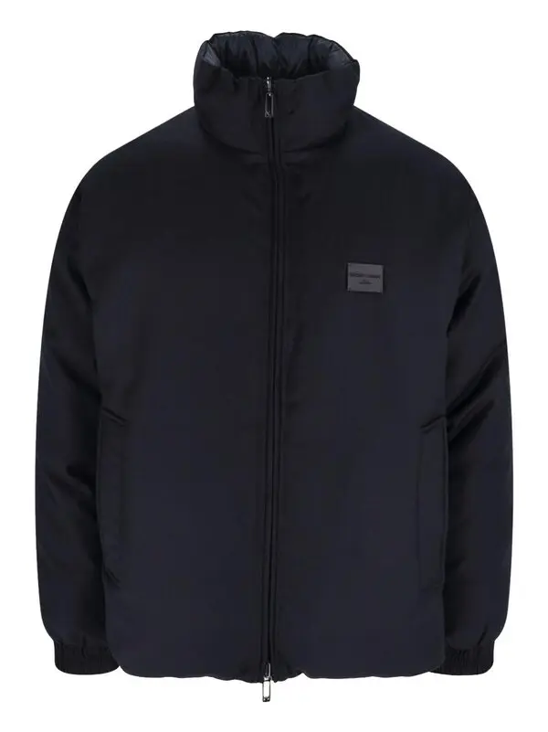 Emporio Armani Reversible Down Jacket - Black