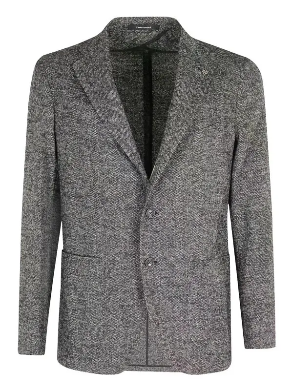Tagliatore Spinata Peak-lapel Jacket - Grey